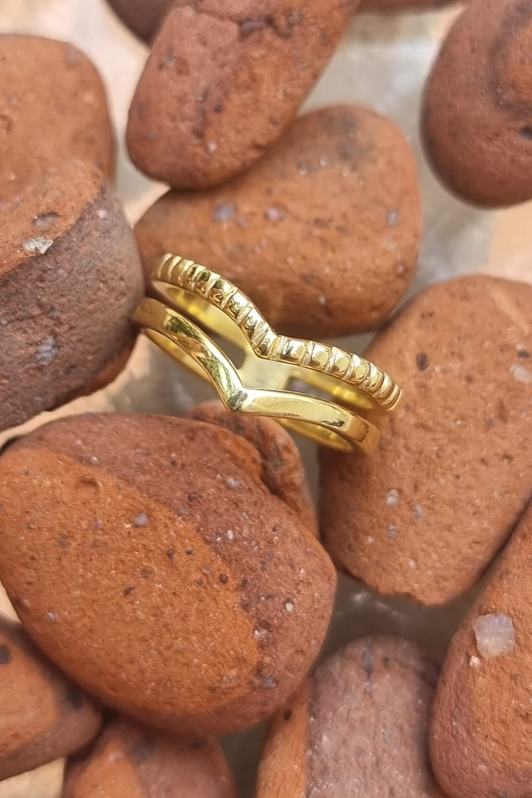 Wonder Woman Gold Plated Ring - The Design Collective Store